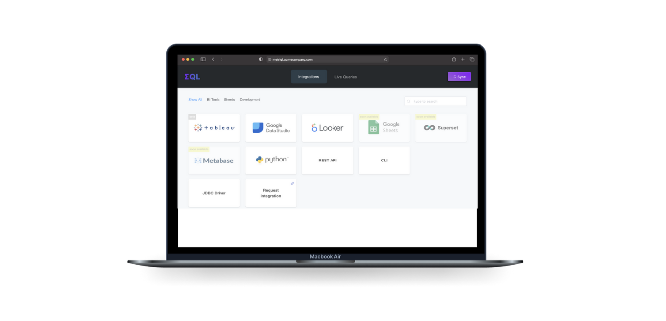 Introducing Metriql Open Source Metrics Store